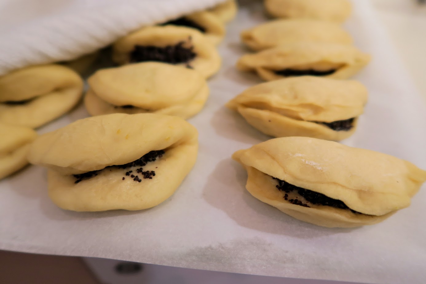Pampushky – Ukrainian Donuts with poppy seed and raisin filling ...